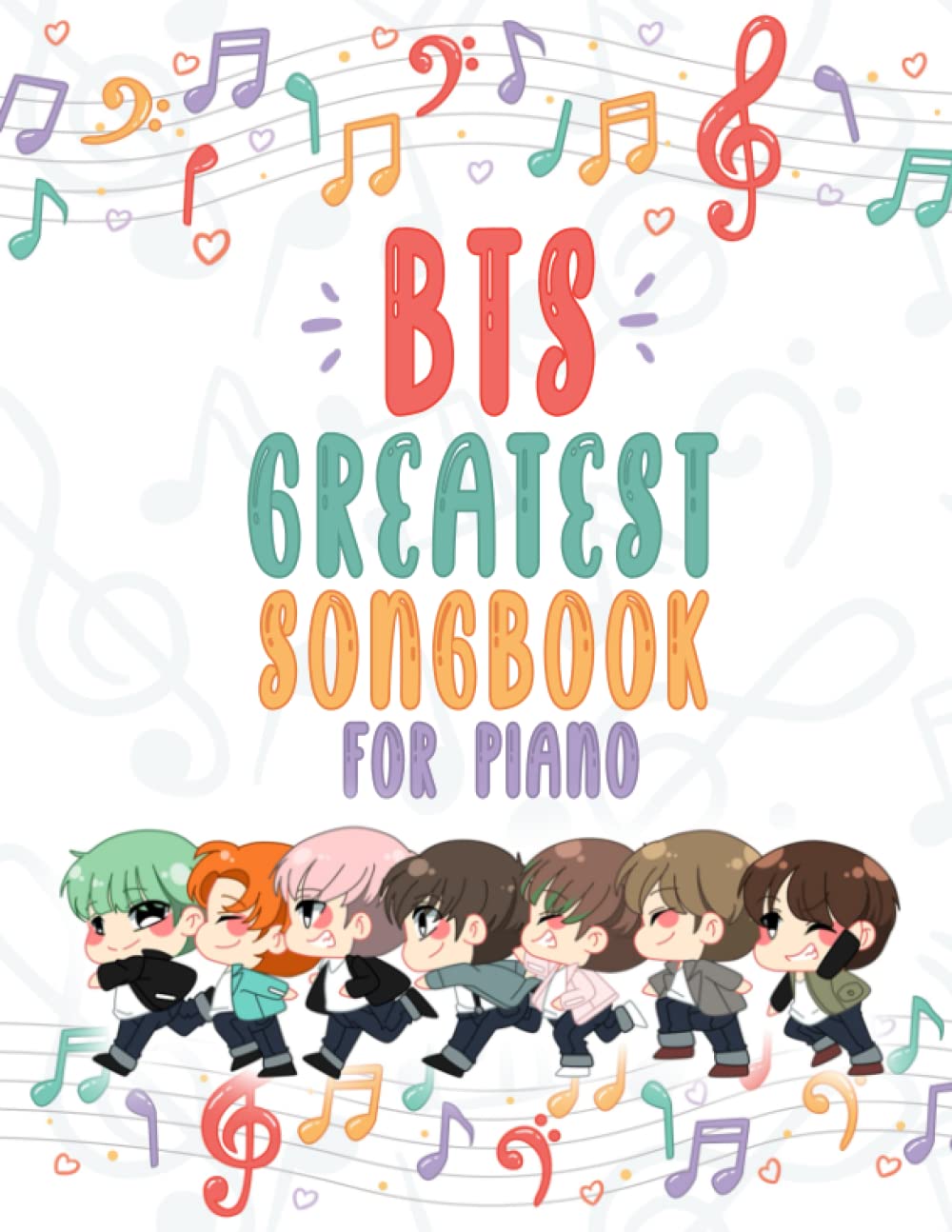 BTS Greatest Songbook for Piano: K-Pop Bangtan Boys Piano Sheet Music ...