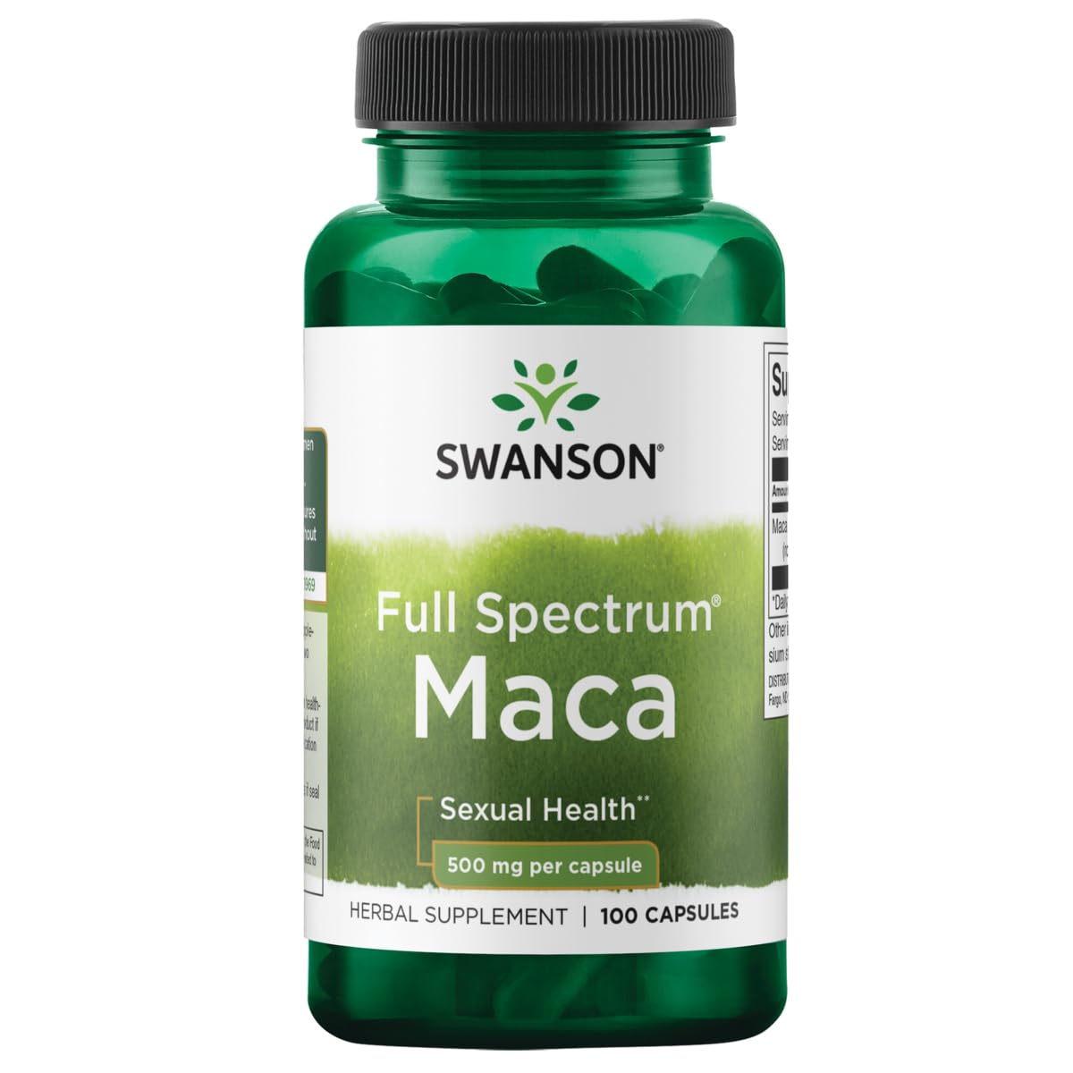 Amazon.com: Swanson Maca 500 Milligrams 100 Capsules : Health & Household