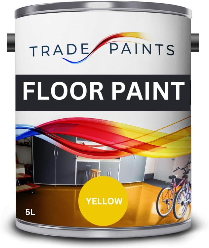 Heavy Duty Quick Dry Floor Paint - Garage, Workshop, Warehouse ...