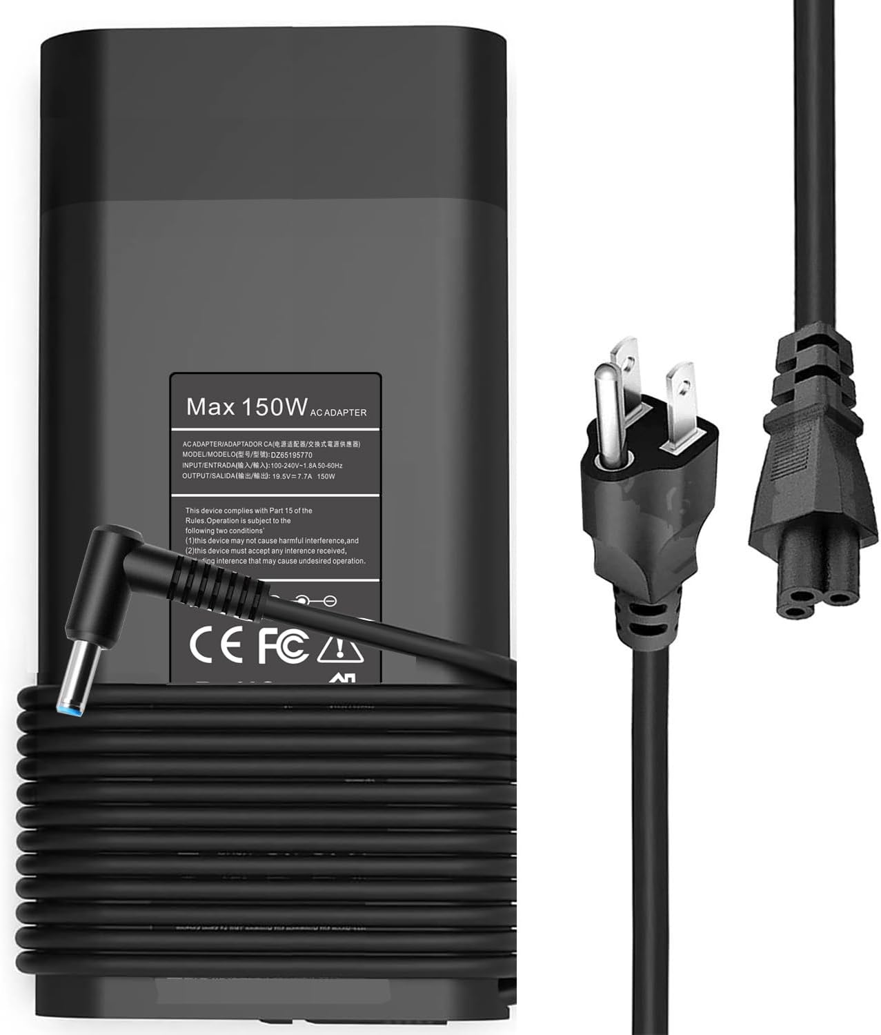 Amazon.com: 150W AC Adapter Charger fit for HP ZBook 15 16 17 15u 15v ...
