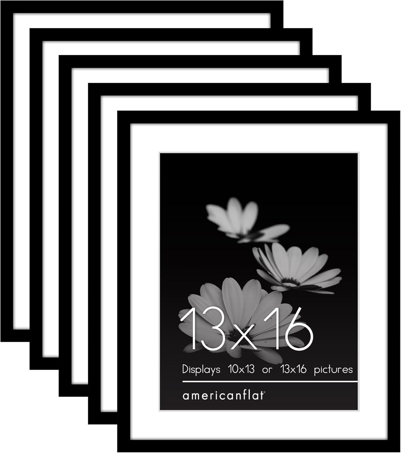 Amazon.com - Americanflat 13x16 Picture Frame with Polished Plexiglass ...