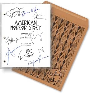 Amazon.com: American Horror Story TV Autographed Signed Screenplay ...