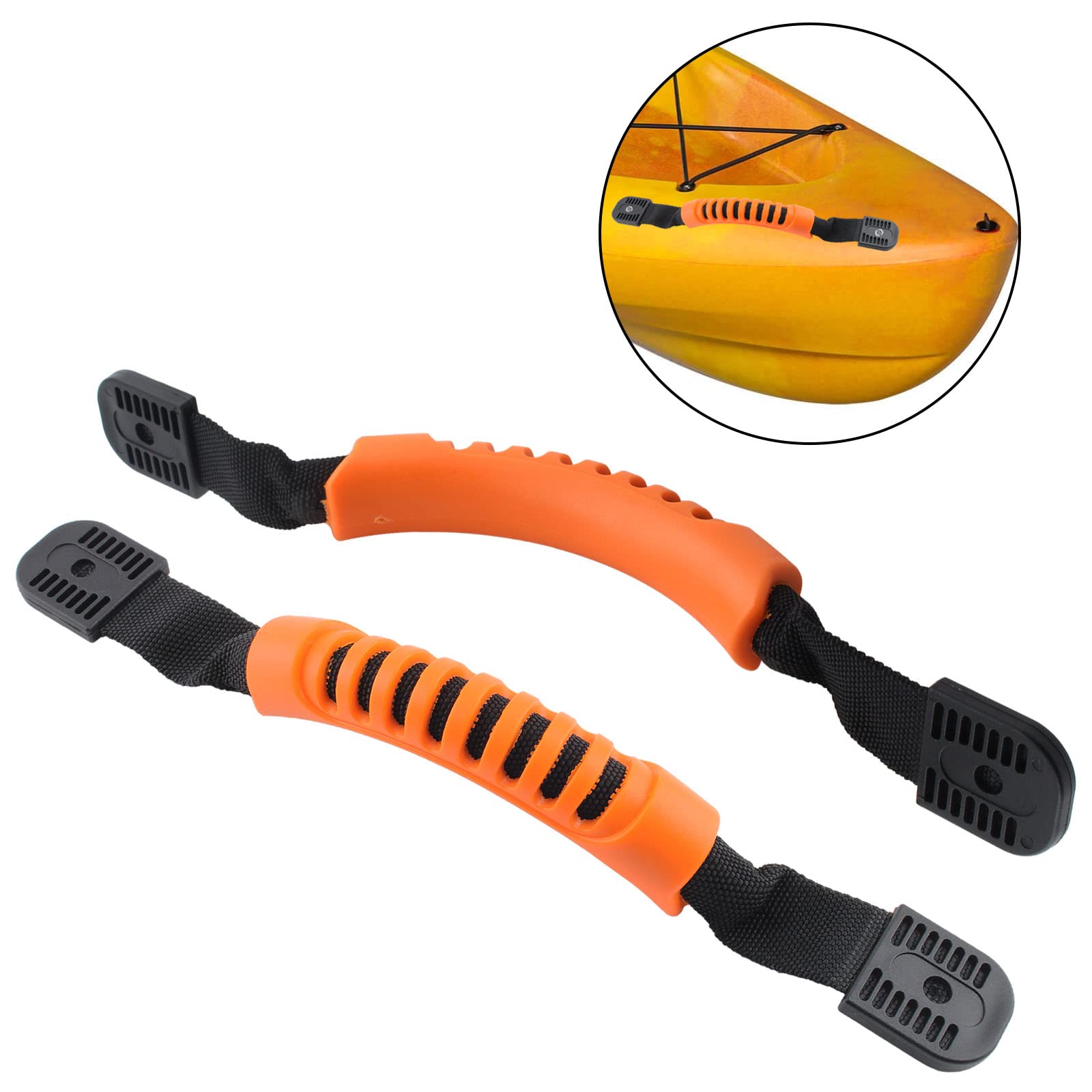 Snapklik.com : Jiozermi 4 Pack Kayak Carry Handles, Kayak Accessories ...