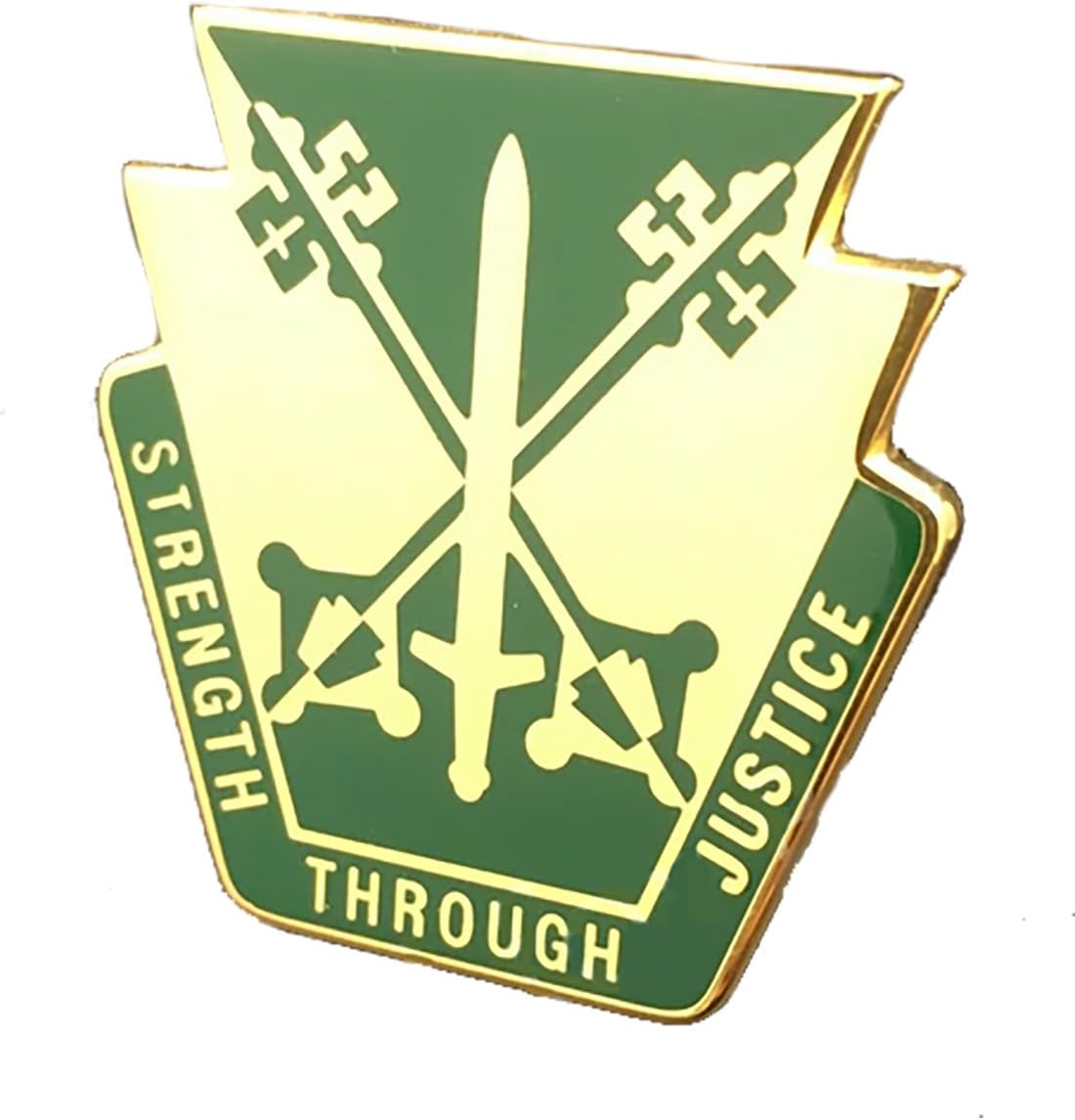 Amazon.com: 165th Military Police Battalion Unit Crest (STRENGTH ...