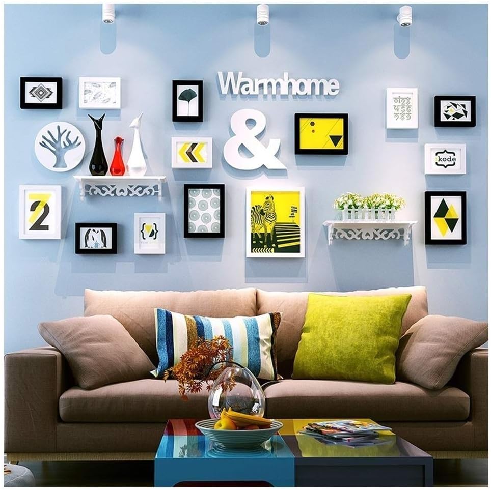 Amazon.com - HOUKAI Photo Wall Photo Frame Frame Wall Decoration ...