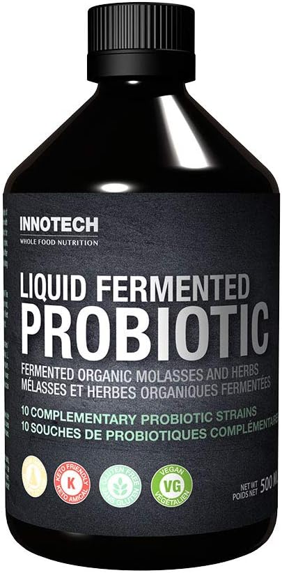 Amazon.com: Innotech Nutrition Liquid Fermented Probiotic - 500 Ml ...