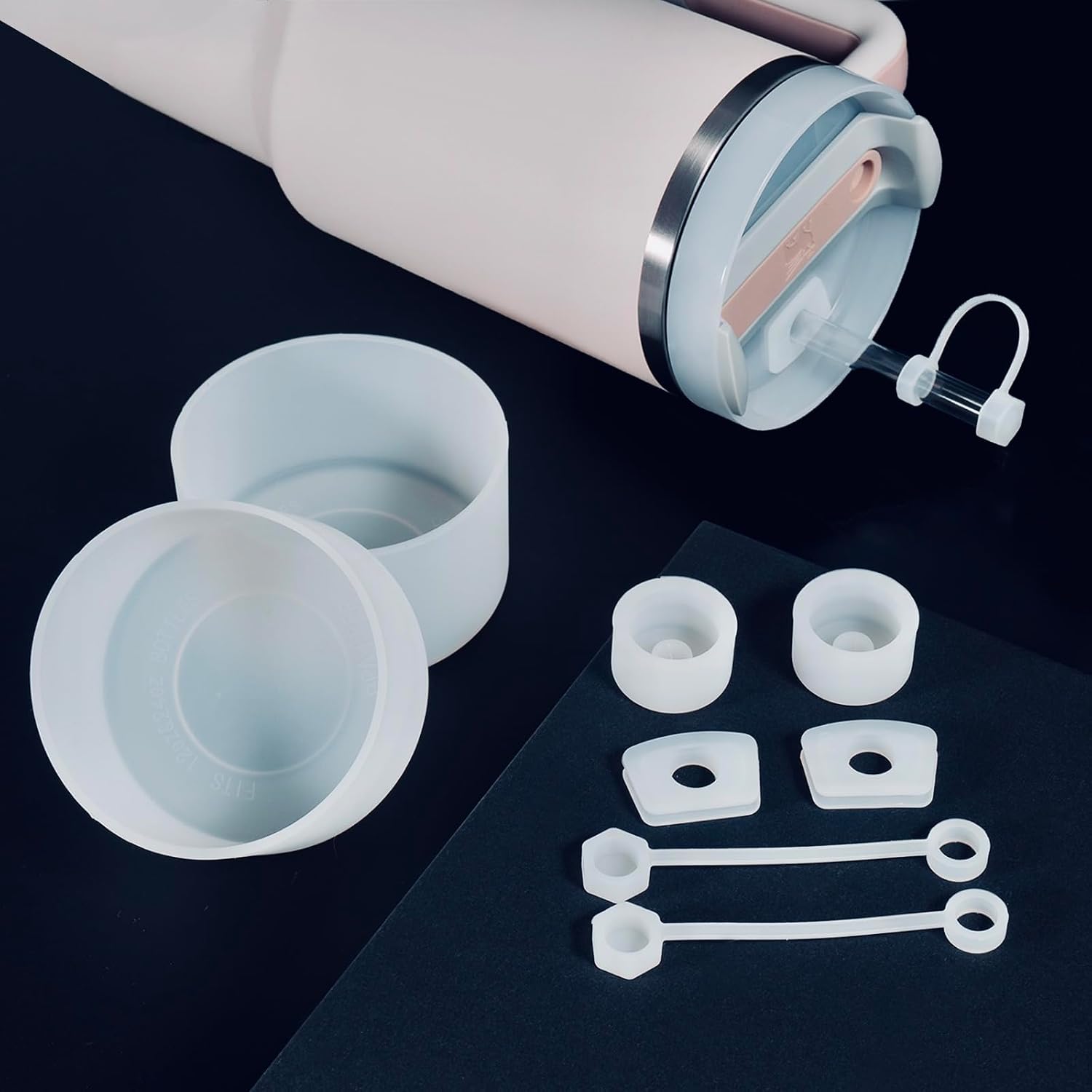 Amazon.com | 8Pcs Stanley Cup Accessories, Universal for Stanley Cup 1. ...