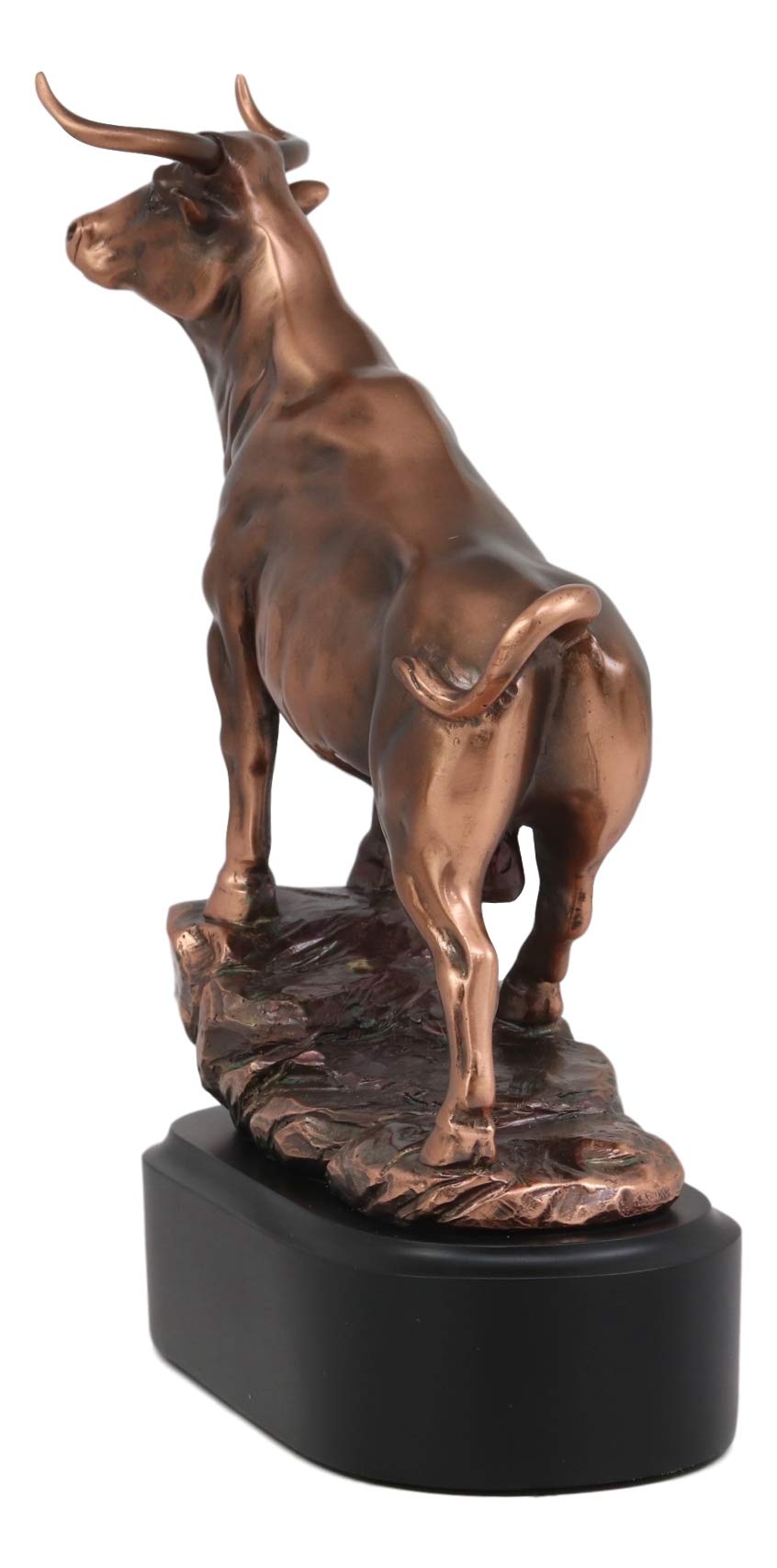 Ebros Wall Street Stock Market Symbol Victorious Bull On Pride Rock ...