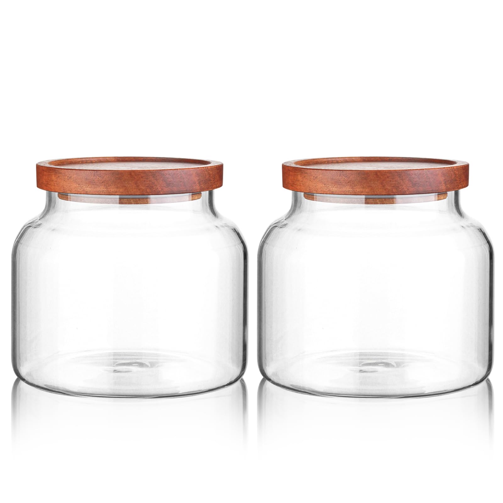 Amazon.com: Labina Glass Storage Container Airtight Food Jars Kitchen ...
