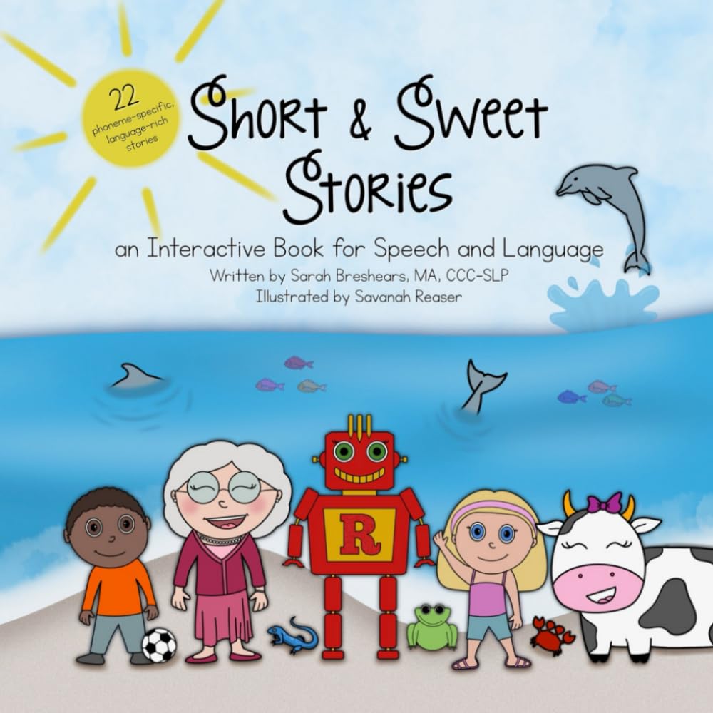 Short and Sweet Stories: An Interactive Book for Speech and Language ...