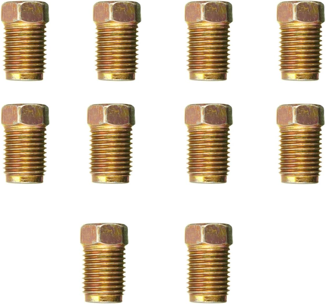 Amazon.com: 10PCS Car Brake Line Fittings, M10 x 1.0 Thread Stainless ...