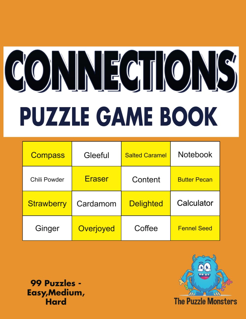 Connections: Puzzle Game Book (Connections Puzzle Game Books): Monsters ...