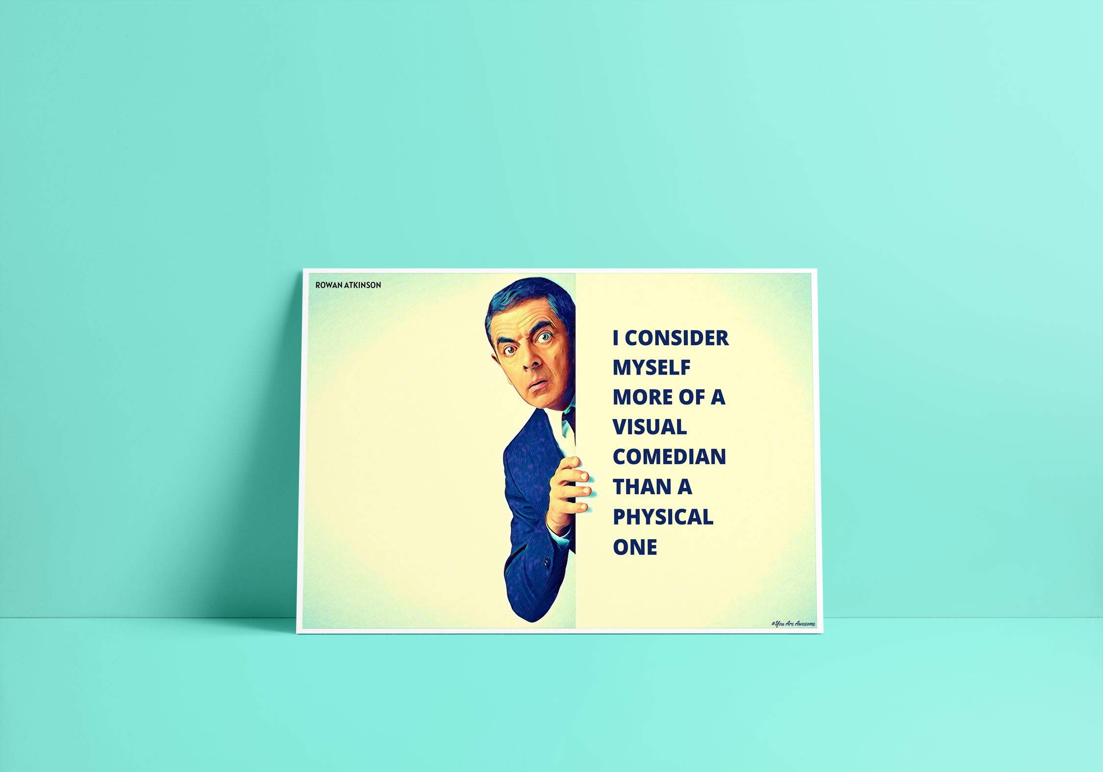 Rowan Atkinson Quote Marketing Is What Gets You Noticed | Picture