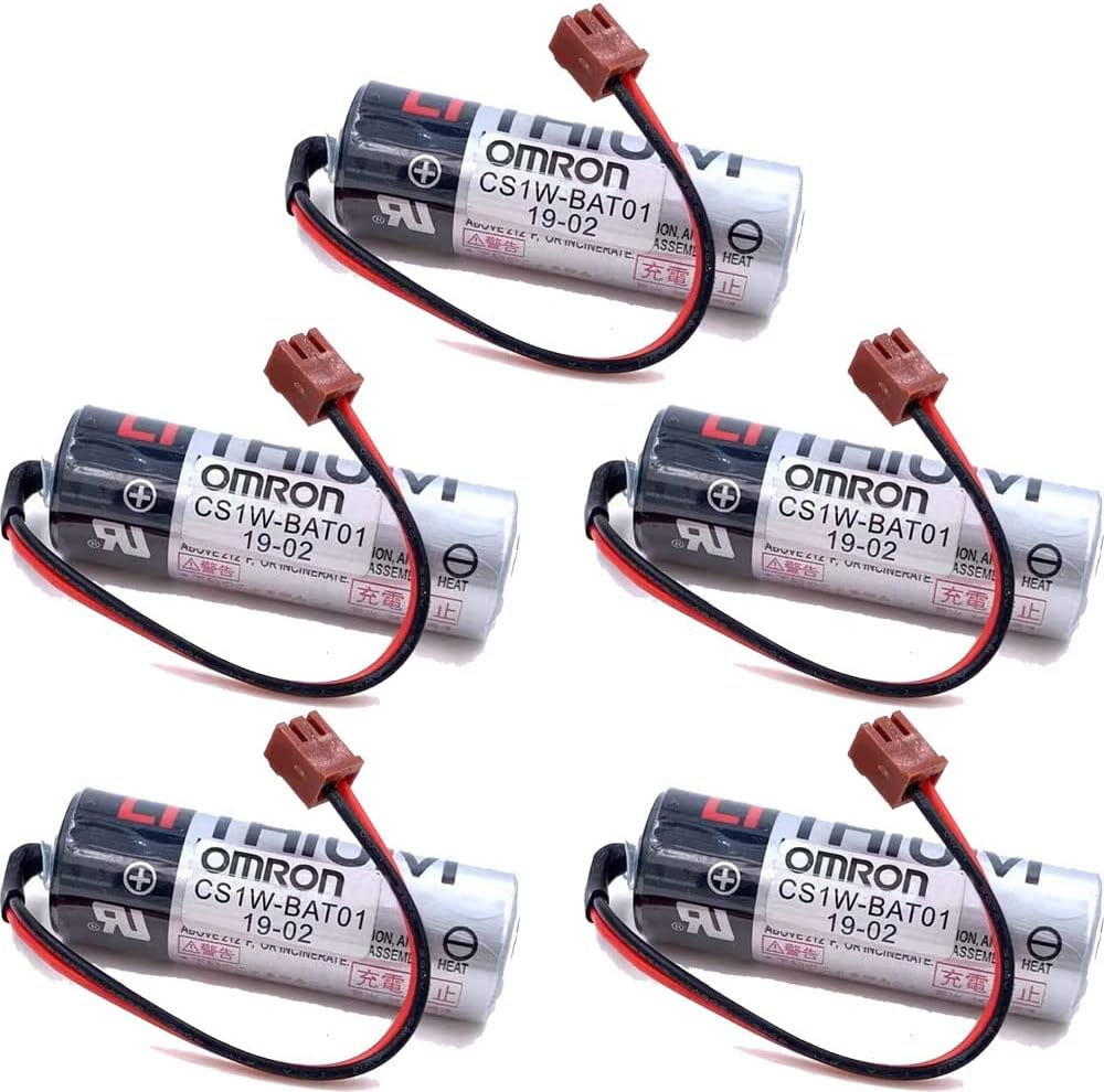 XIAOXX – Batería de litio no recargable ER17500V 2700mAh de 3.6V para Omron CS1W-BAT01 PLC con ...