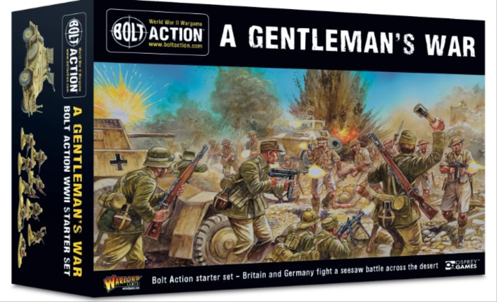 Warlord Games A Gentleman's War - Bolt Action Starter Set a WW2 ...
