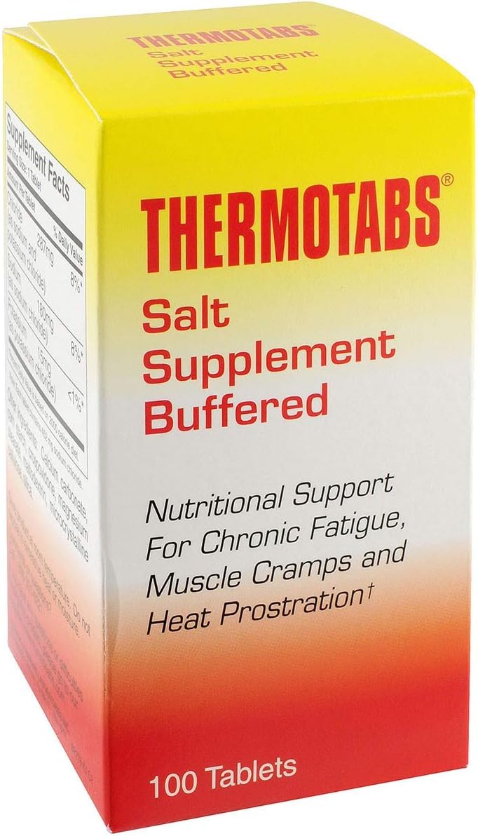 Amazon.com: Thermotabs Buffered Salt Supplement Tablets - 100 Each ...