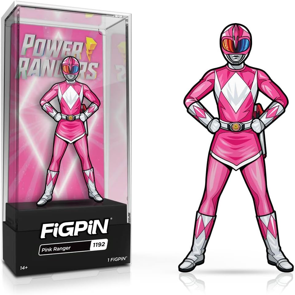 Amazon.com: FiGPiN Classic: Power Rangers - Pink Ranger (1192)