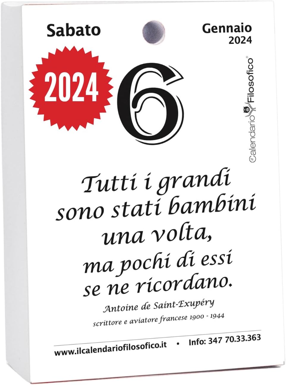 Calendario Geniale 2024. L'Originale. Il Primo con Bonus digitali. Idea ...