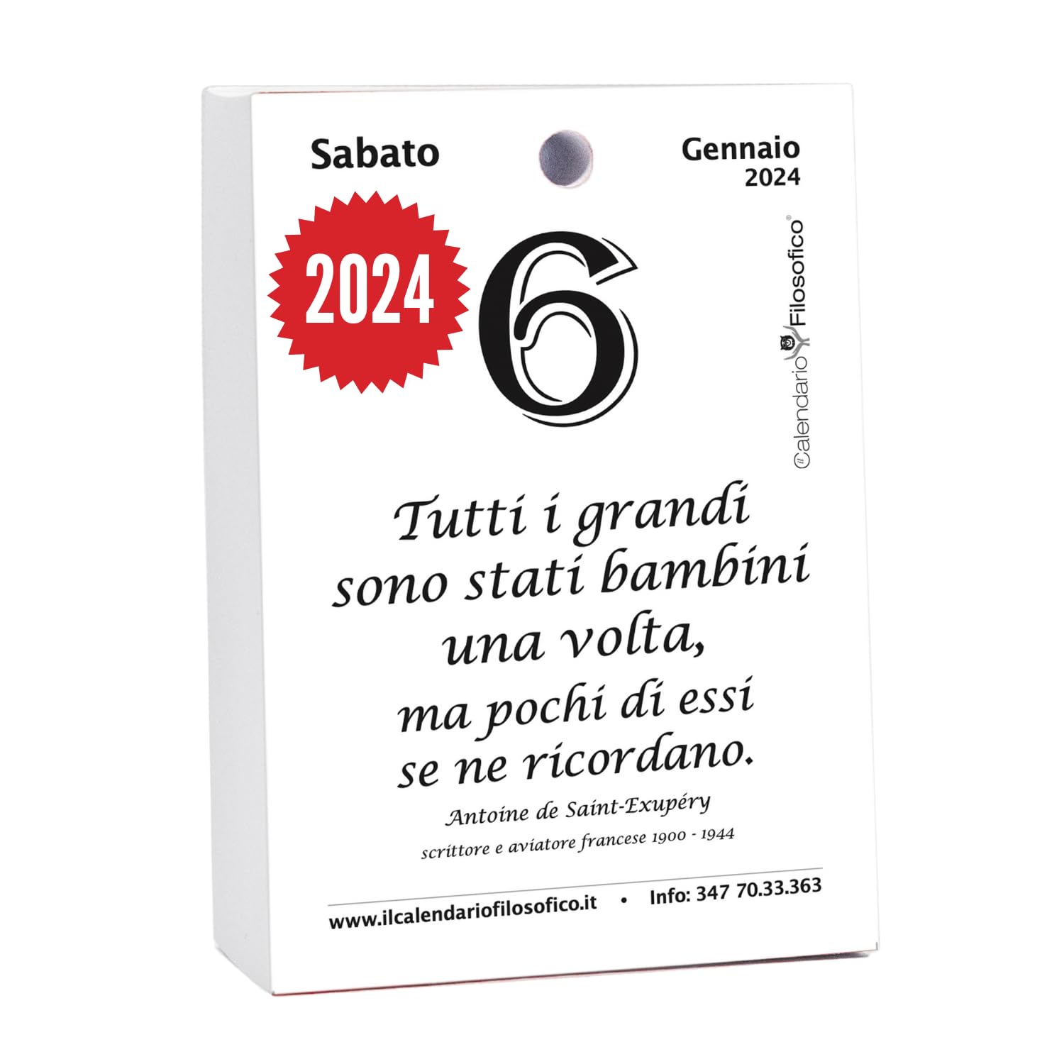 Il Calendario Filosofico 2024, Il Primo e L'Originale Calendario da ...