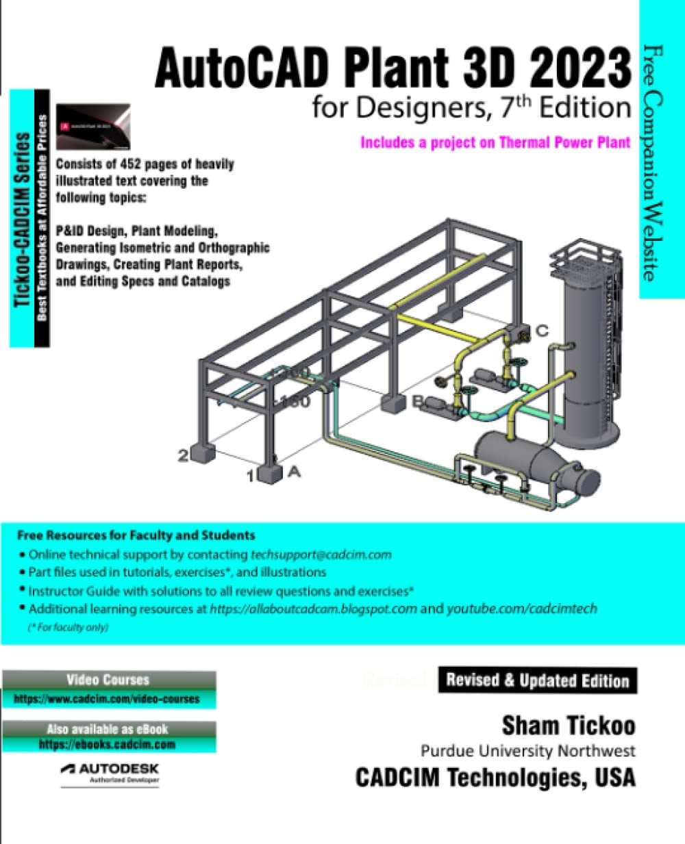 AutoCAD Plant 3D 2023 for Designers, 7th Edition: Prof. Sham Tickoo ...