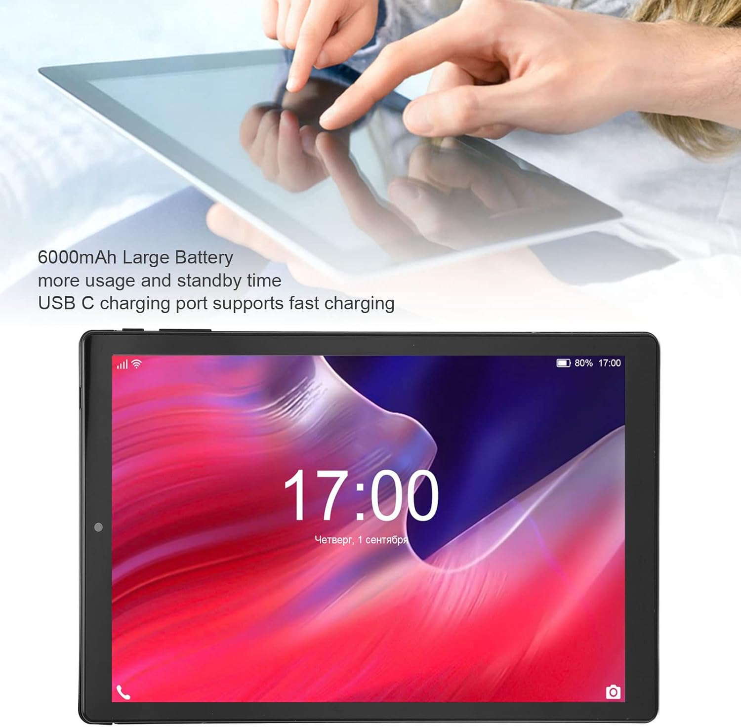 Zopsc Tablet Android de 10 pulgadas, tableta de 10 pulgadas IPS HD para ...