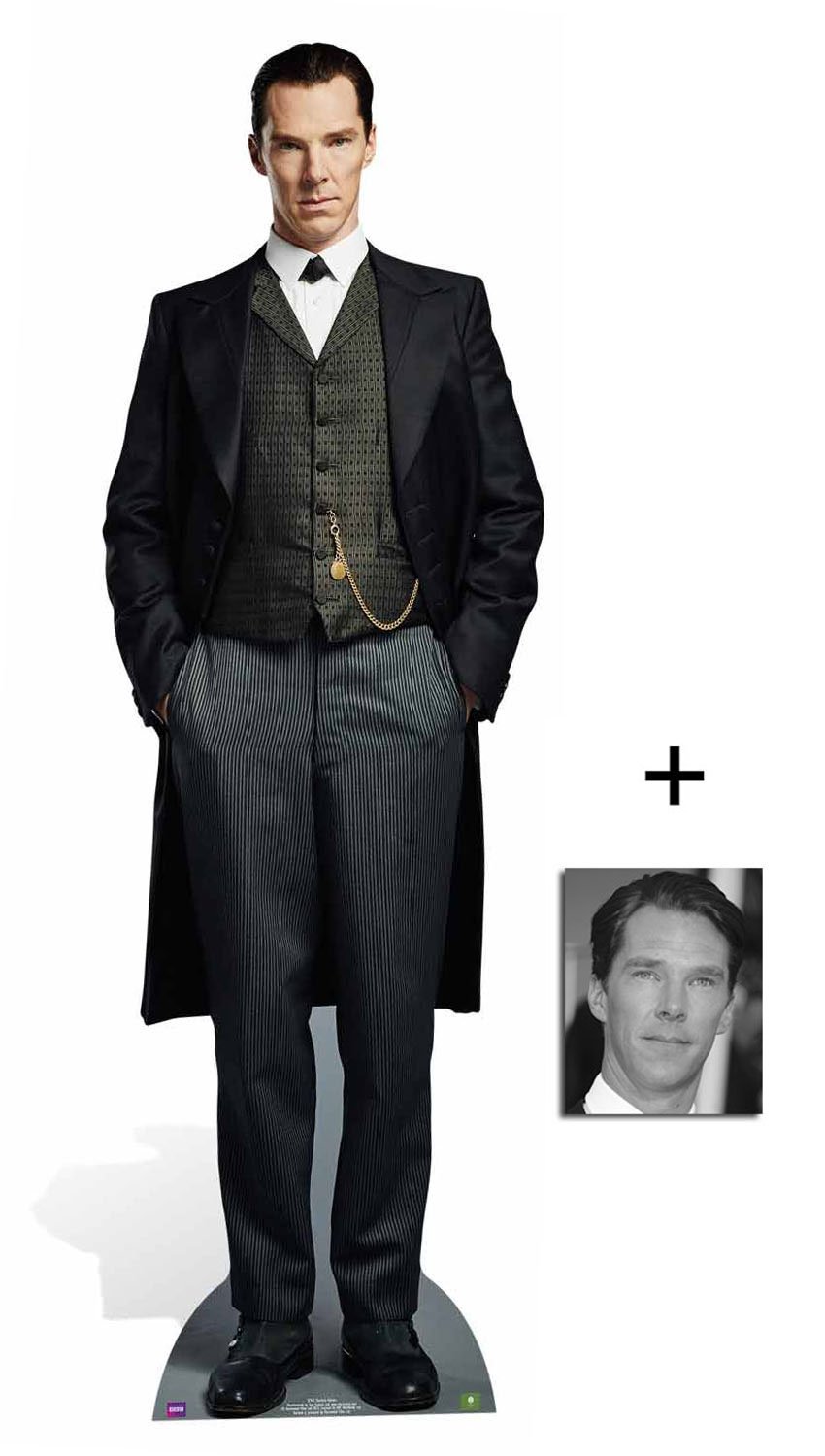 Buy Fan Pack - Sherlock Holmes (Benedict Cumberbatch) Lifesize and Mini ...