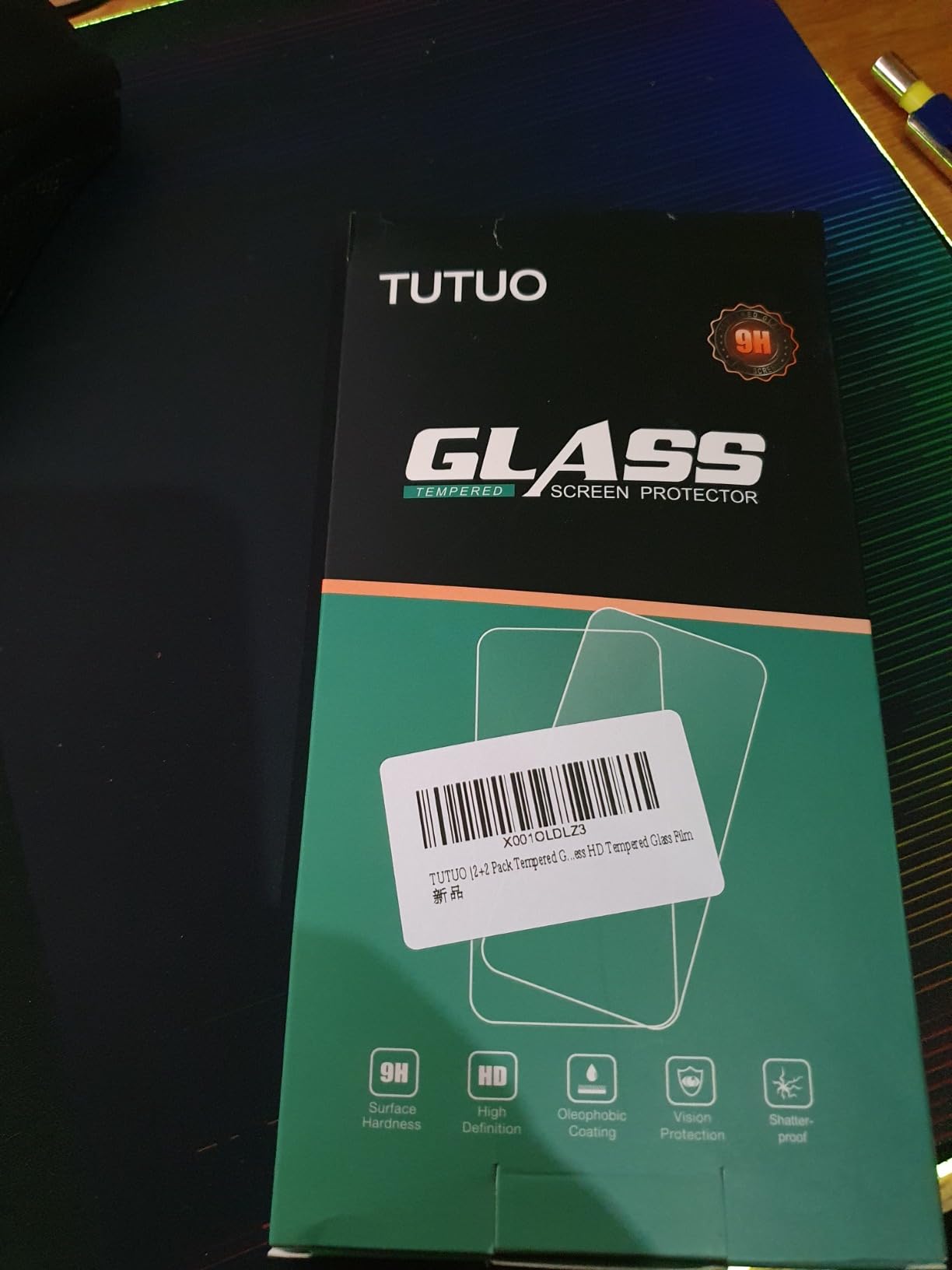 TUTUO [2+2 Pack Tempered Glass Compatible with Samsung Galaxy A04S ...