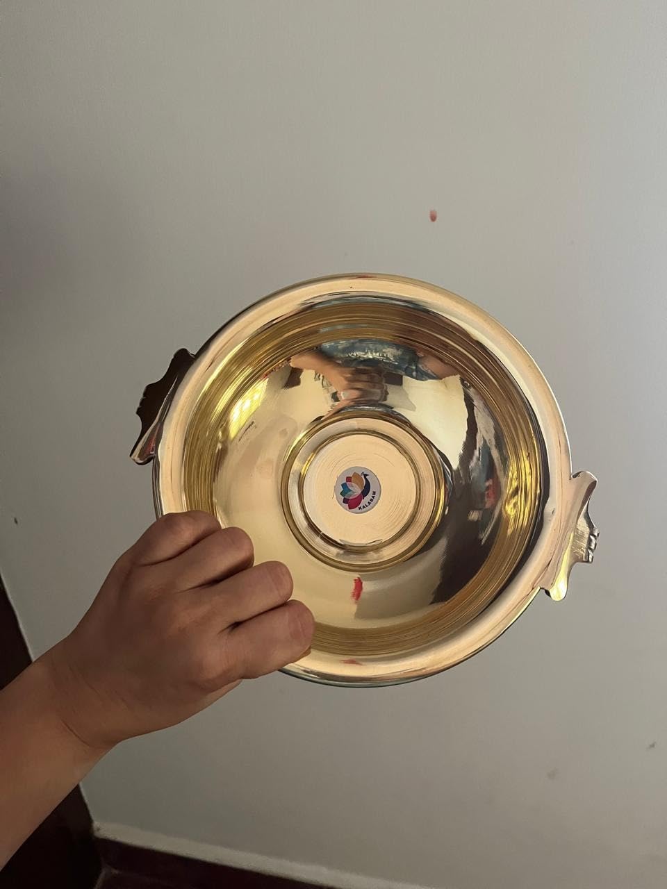 Buy KALABAM Traditional Uruli Bowl for Home Decor & Flower Decoration ...