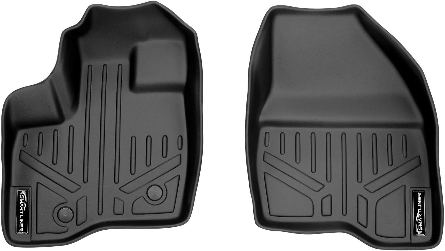Amazon.com: MAXLINER Floor Mats 1st Row Liner Set Black for 2011-2014 ...