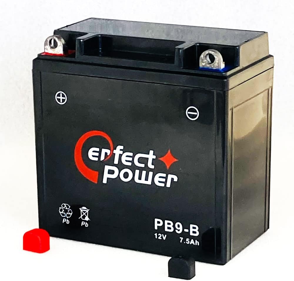 Amazon | PERFECT POWER PB9-B 密閉型 MF バイクバッテリー充電済 【互換 YB9-B 12N9-4B-1 FB9 ...