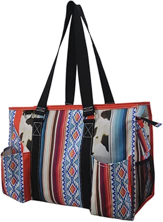 Amazon.com | NGIL Utility Water Resistant Tote Bag, Top Zipper Closure ...