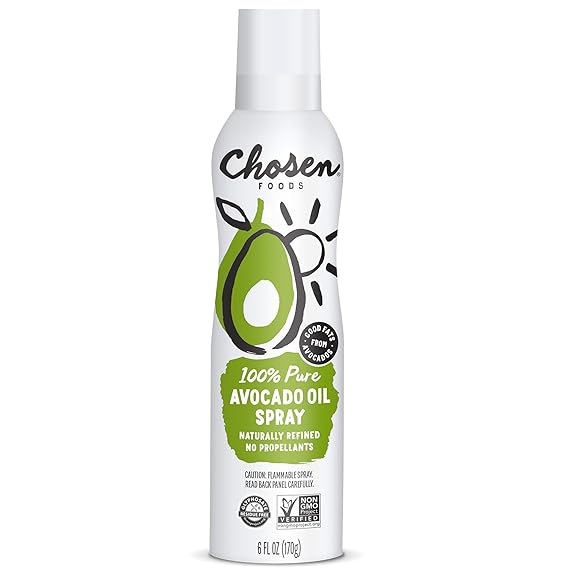 Amazon.com : Chosen Foods 100% Pure Avocado Oil Spray 4.7 oz. (1 Pack ...