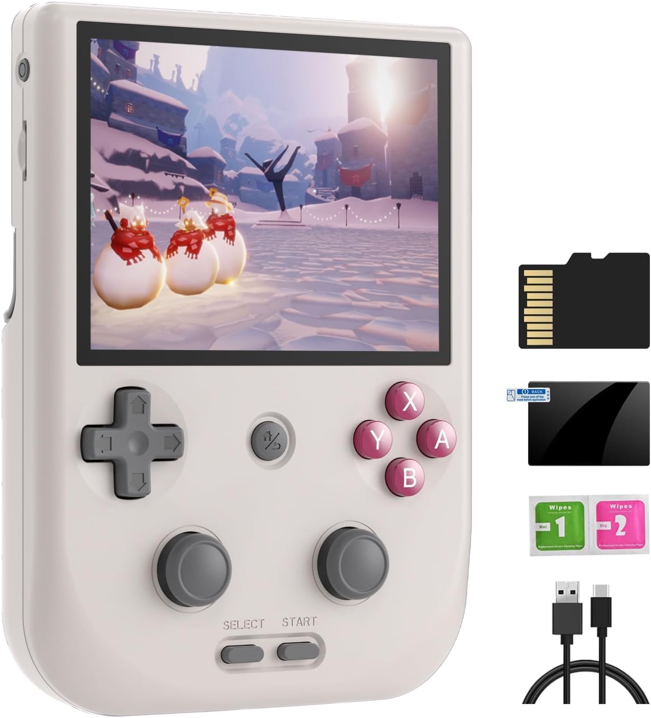 Amazon.com: RG405V Retro Handheld Game Console, 4’’ IPS Touch Screen ...