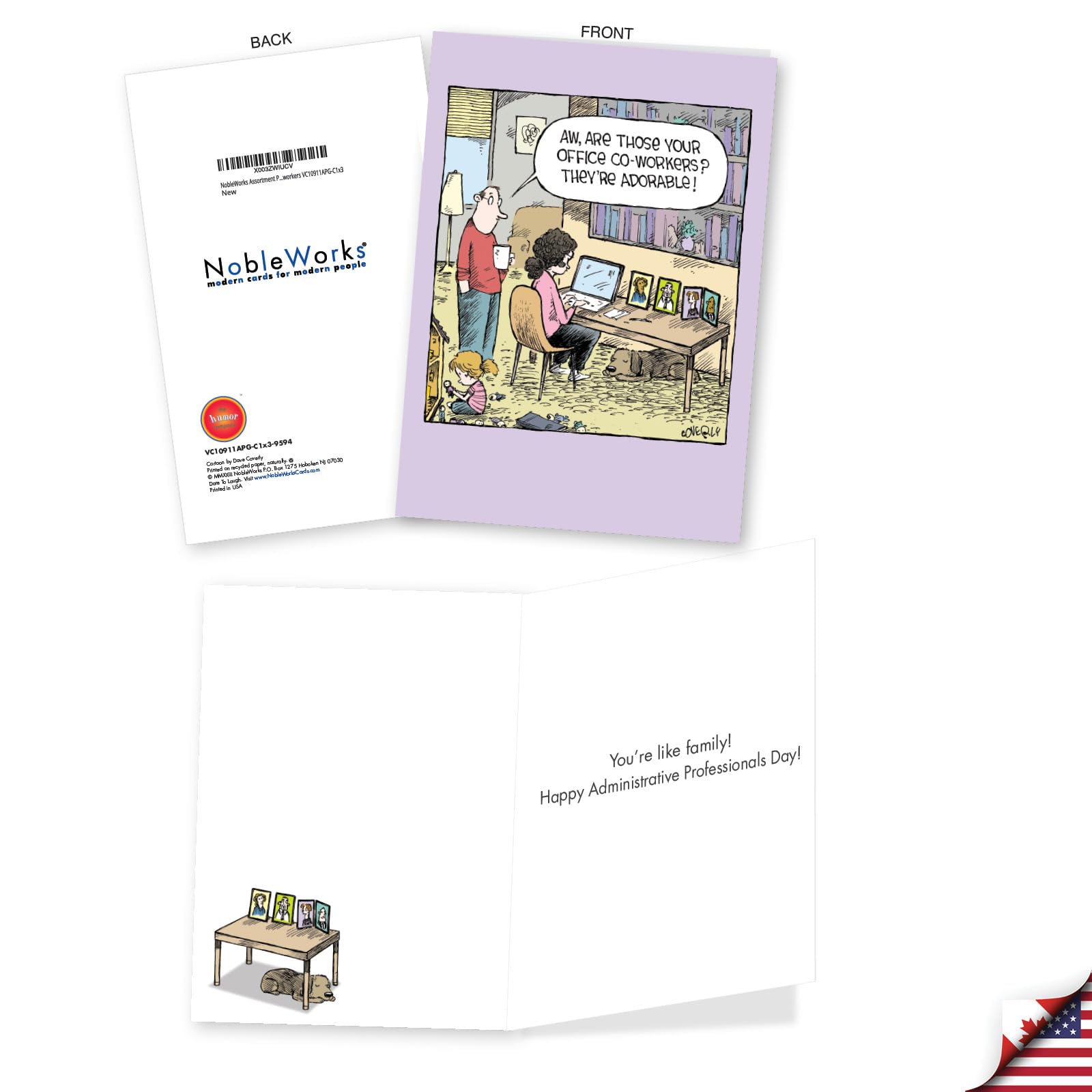 Snapklik.com : NobleWorks Assortment Pack Of 3 Funny Administrative ...