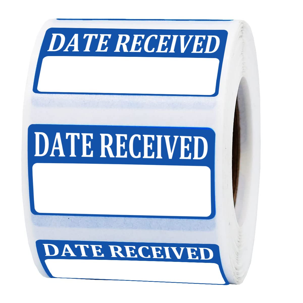 Amazon.com : Date Received Stickers Labels, 2 x 1 Inch Adhesive Color ...