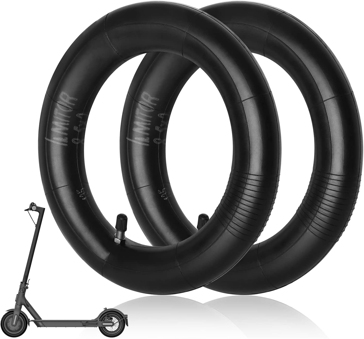 Amitor (2-Pack) 8.5 Inches Scooter Inner Tube，8 1/2 x 2 Inflated Inner ...