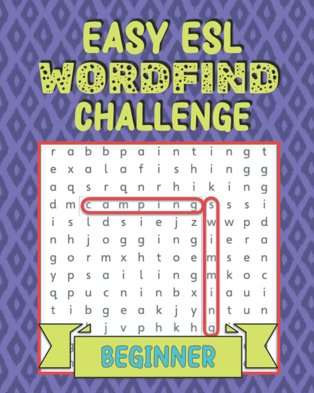 Amazon.com: Easy ESL Wordfind Challenge: Beginner: Improve your English ...