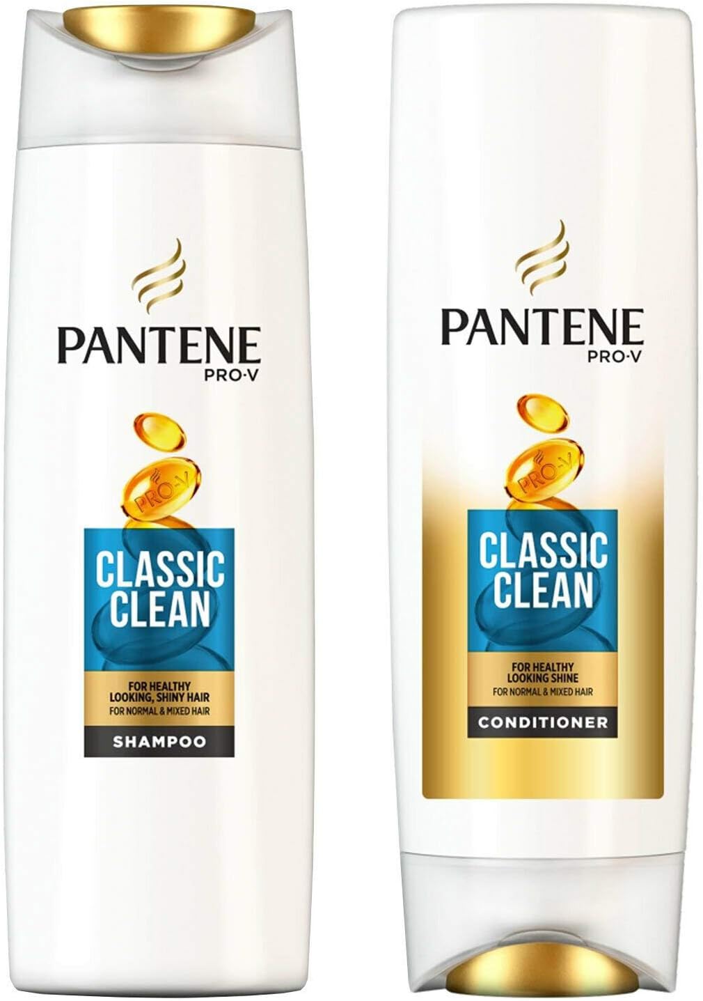 Pantene Pro-V Classic Clean Shampoo & Conditioner Set, 360ml each ...