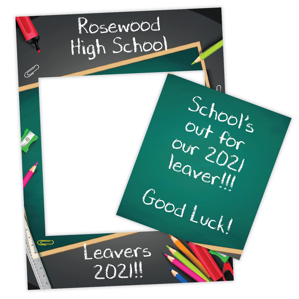 School Selfie Frames for Graduation School Leavers Welcome New Pupils ...