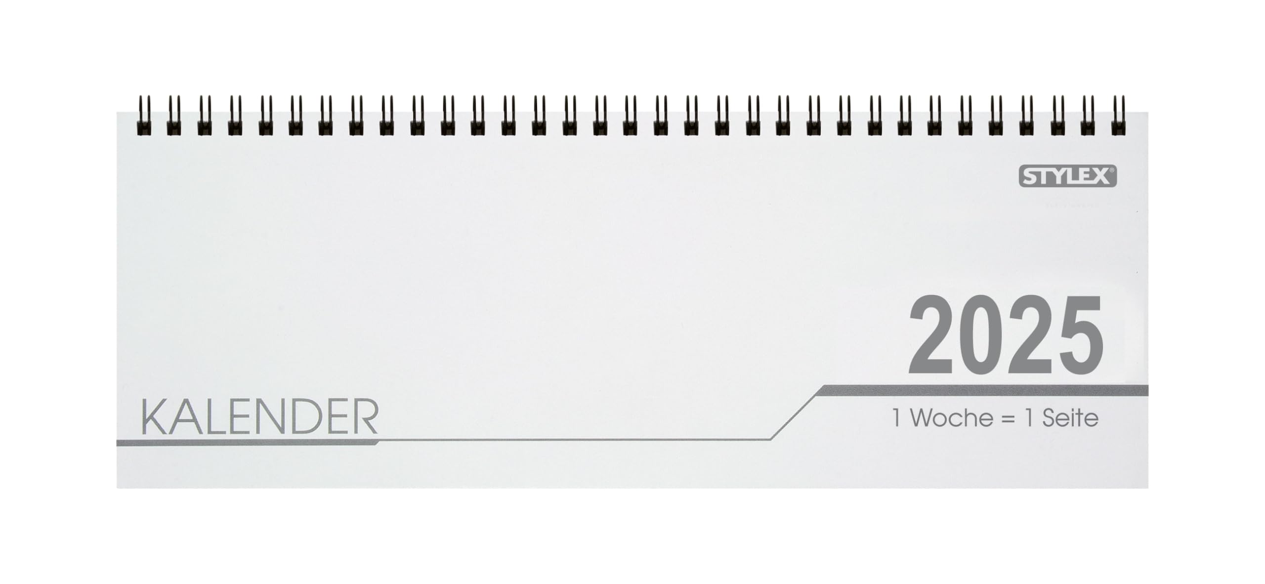 Schreibtisch Kalender / 32 Blatt / Schreibtischquerkalender 2025 ...