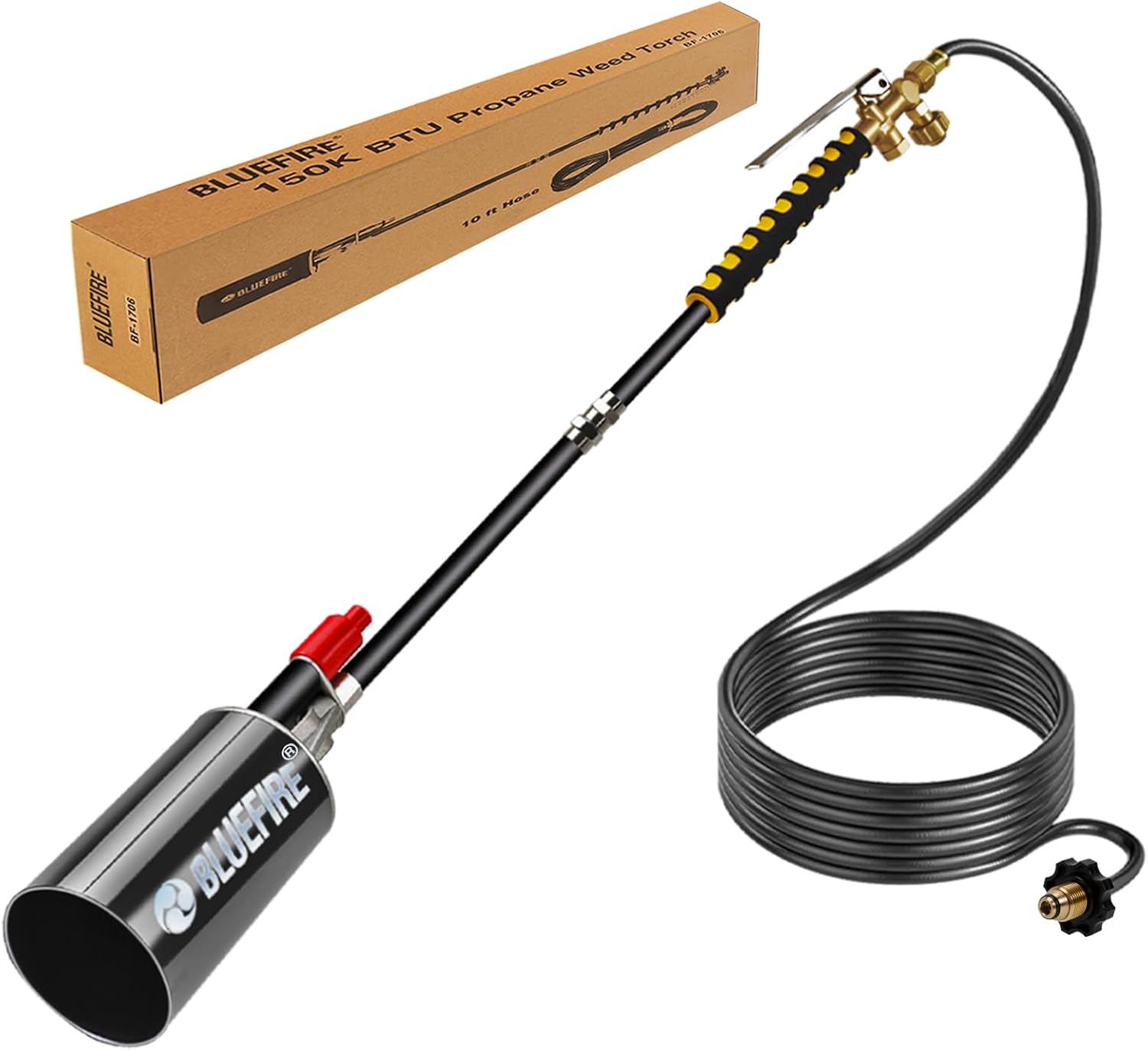 Amazon.com : BLUEFIRE Weed Torch for Outside 150,000 BTU High Output ...