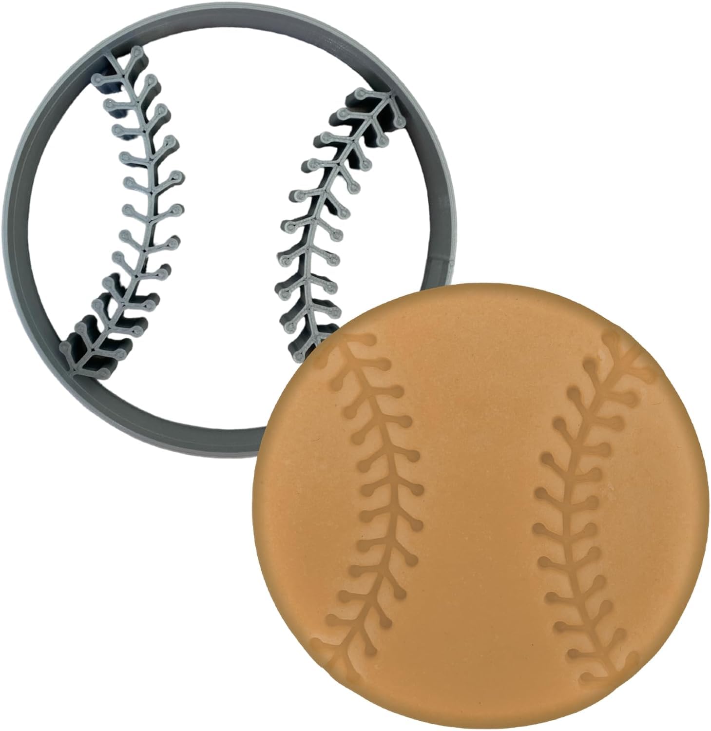 Amazon.com: Moose Goods Baseball Cookie Cutter - Sports Cookie Cutters ...