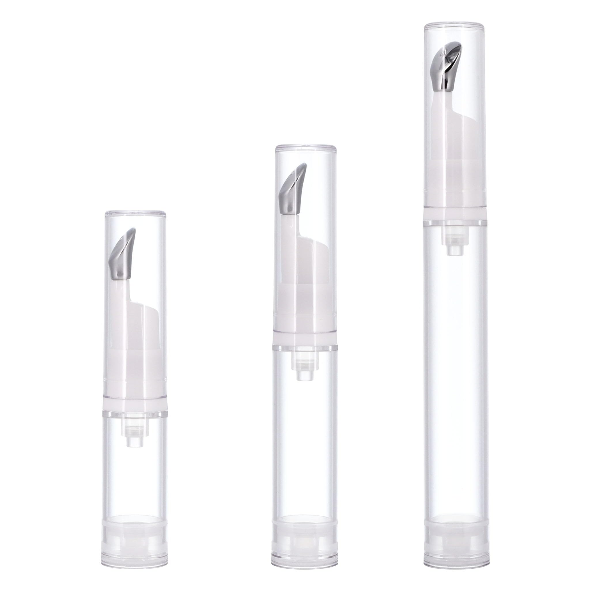 Amazon.com: 3Pcs 5/10/15ml Eye Gel Cream Container Flat Applicator Eye ...
