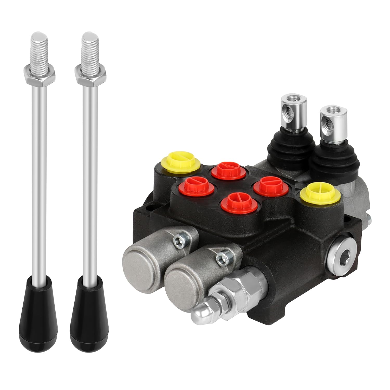 Snapklik.com : Hydraulic Flow Control Valve, 2 Spool 13 GPM G Ports ...