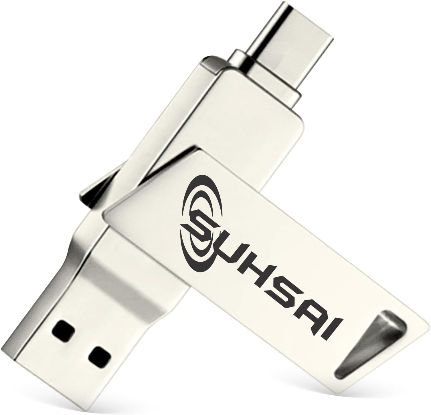 Amazon.com: SUHSAI 2-in-1 32 GB Flash Drive, Memory Stick, One Click ...