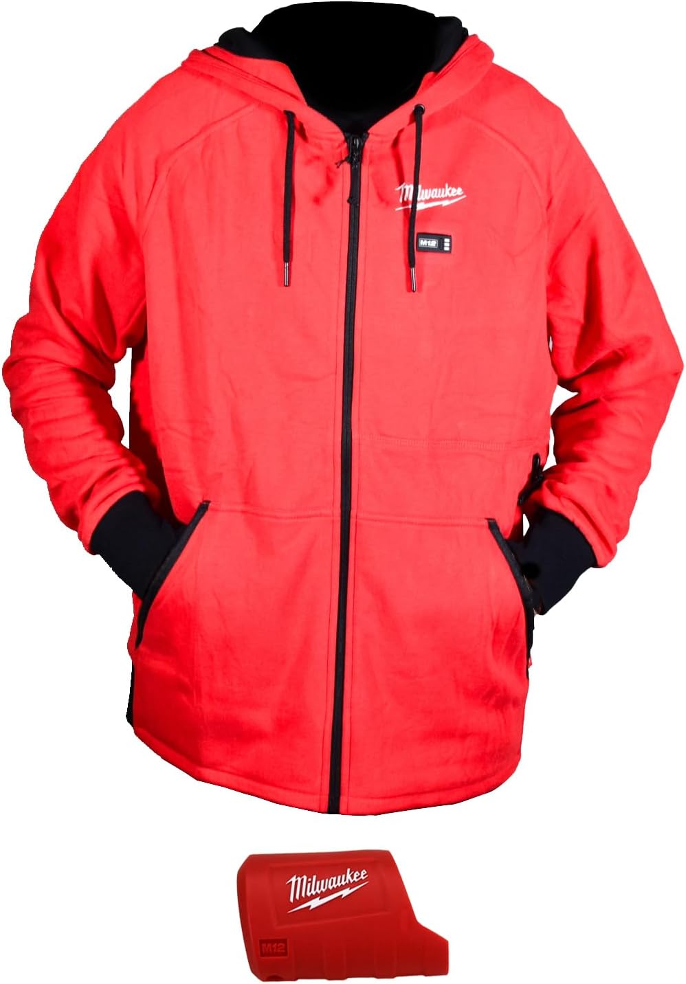 Amazon.com: Milwaukee 306R-203X M12 Lithium-Ion Red Heated Jacket ...