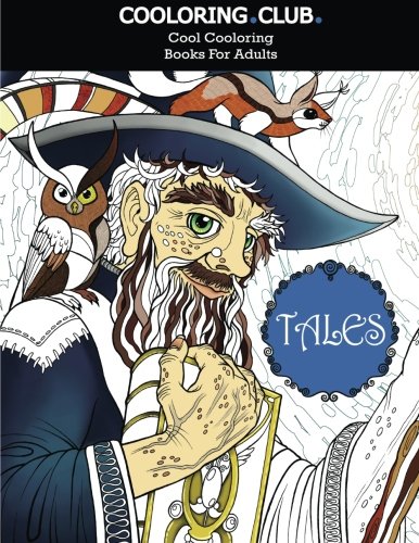 Amazon.com: TALES: Adult Coloring Book: 20 original, hand-drawn ...