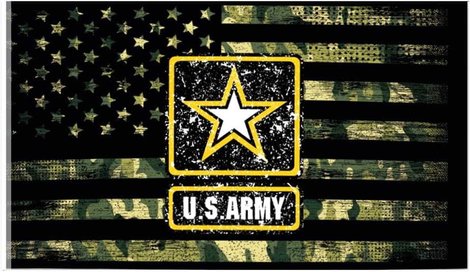 Amazon.com : US Army Flag 3x5 FT, United States Military Flag - Vivid ...