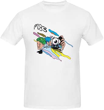 Amazon.com: M83 Digital Shades Volume Funny Soft O Tee Shirts For Mens ...