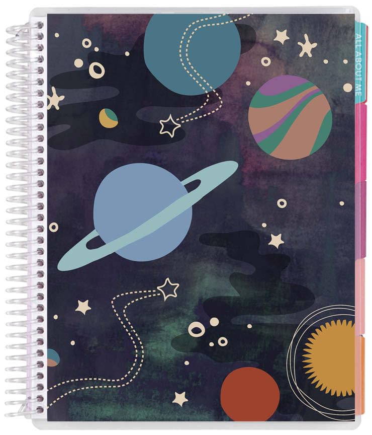 Amazon.com : Erin Condren 7x9 Kid's Activity Book - Planetary Pop ...